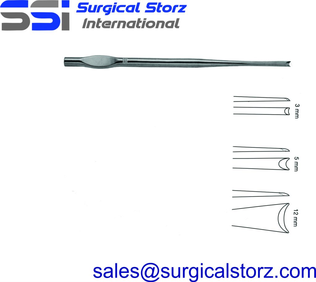 WALTER CHISEL/OSTEOTOME, 19CM, 3MM, MODIFIED - Surgical Storz International