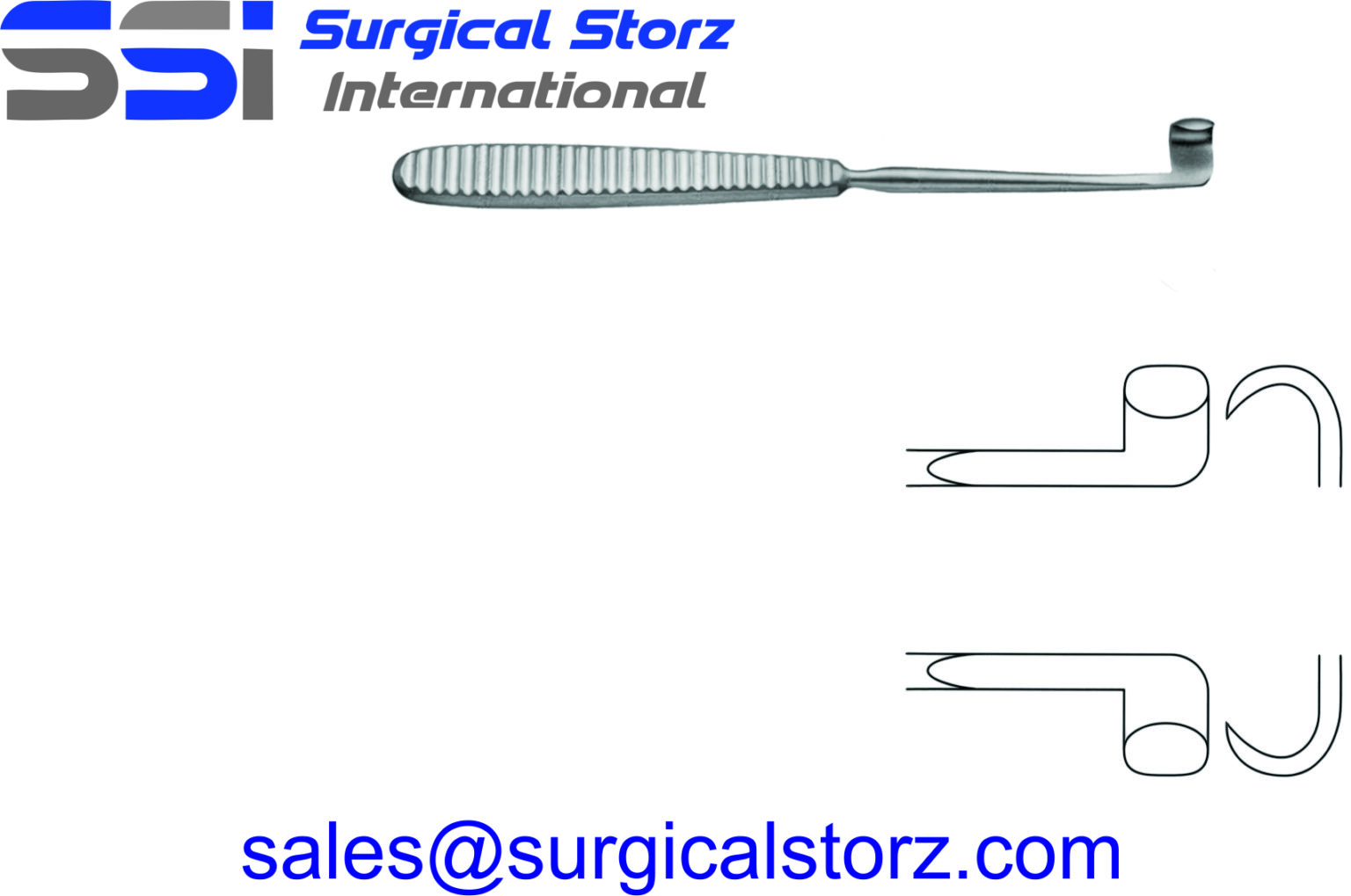 OBWEGESER MANDIBULAR RIM STRIPPER, 19CM - Surgical Storz International