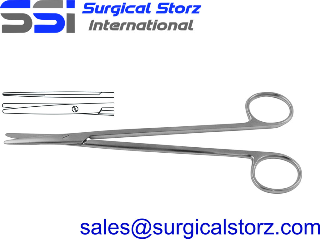 Metzenbaum-Nelson Dissecting Scissor Straight, Blunt/Blunt 18 cm (7 ...