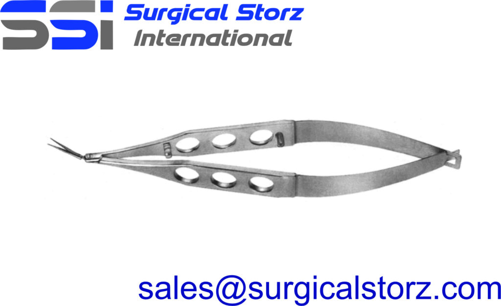 Stern-Gills Micro Scissor Angled Forward, Sharp Tips, Extra Thin 11 cm ...